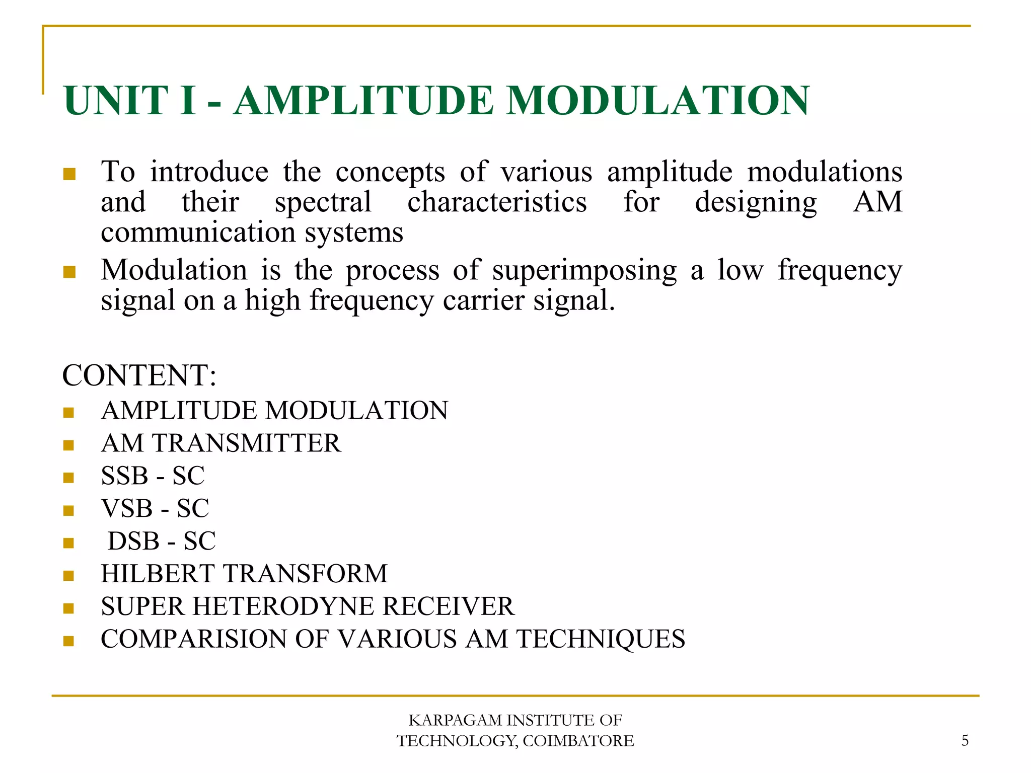 EC-8491 communication theory | PPTX | Computer Networking | Computing