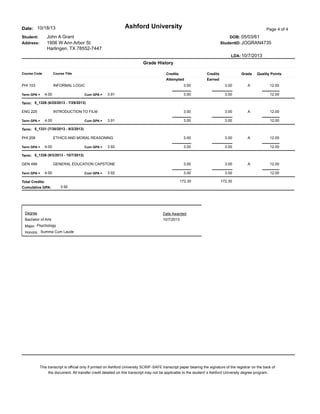 Unofficial Transcript 10182013 | PDF
