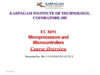 Ec 8691 mpmc converted (1) (1) (1) | PPT