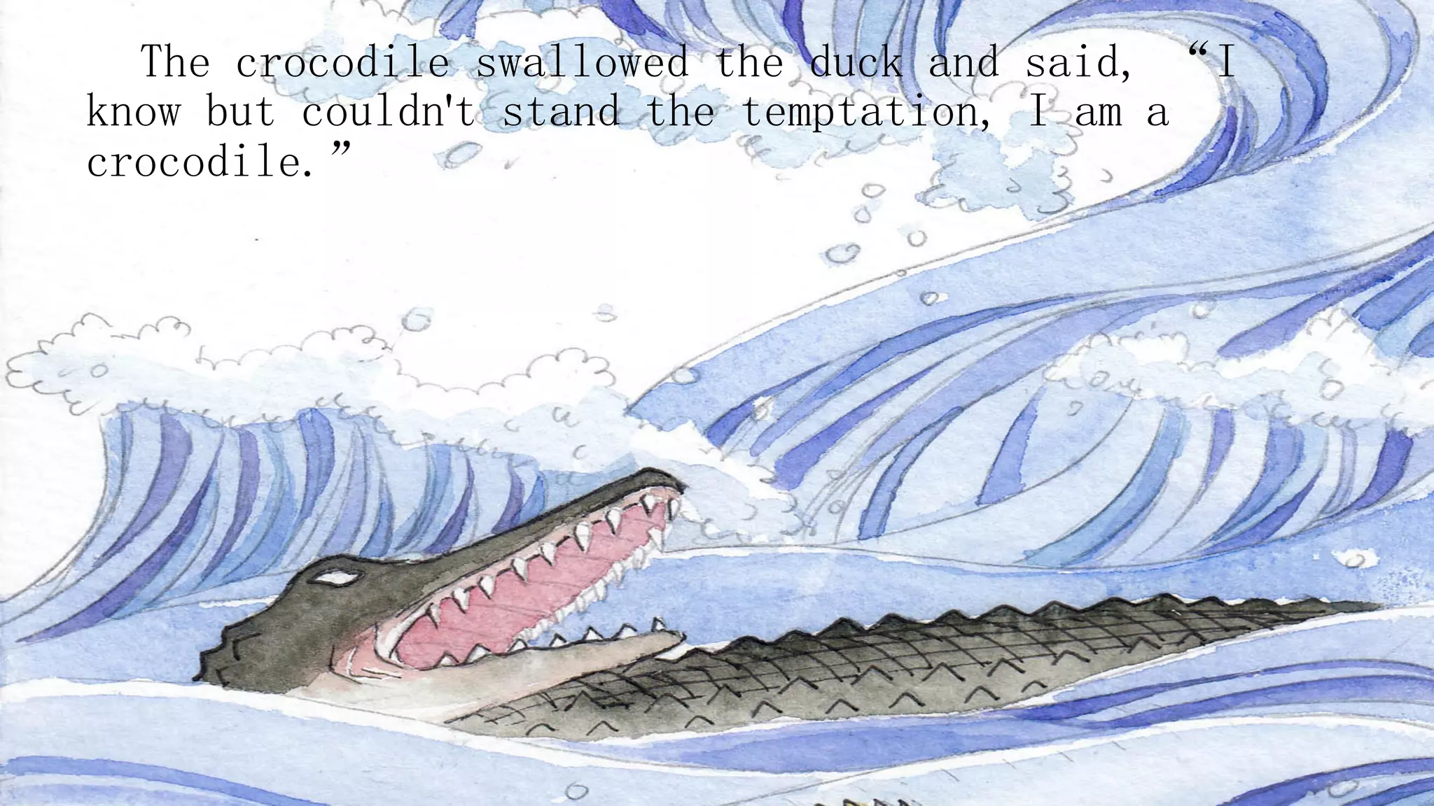 The yellow duck and crocodile | PDF