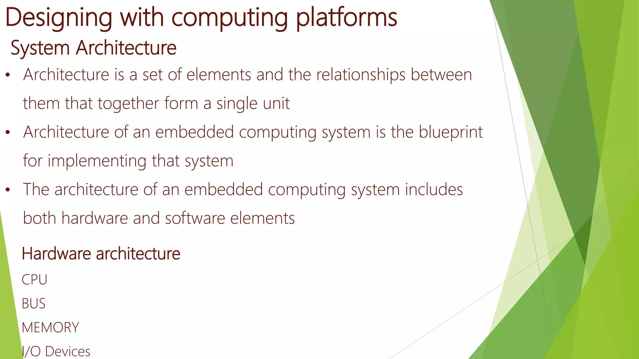 EC8791 designing with computing platform | PPTX