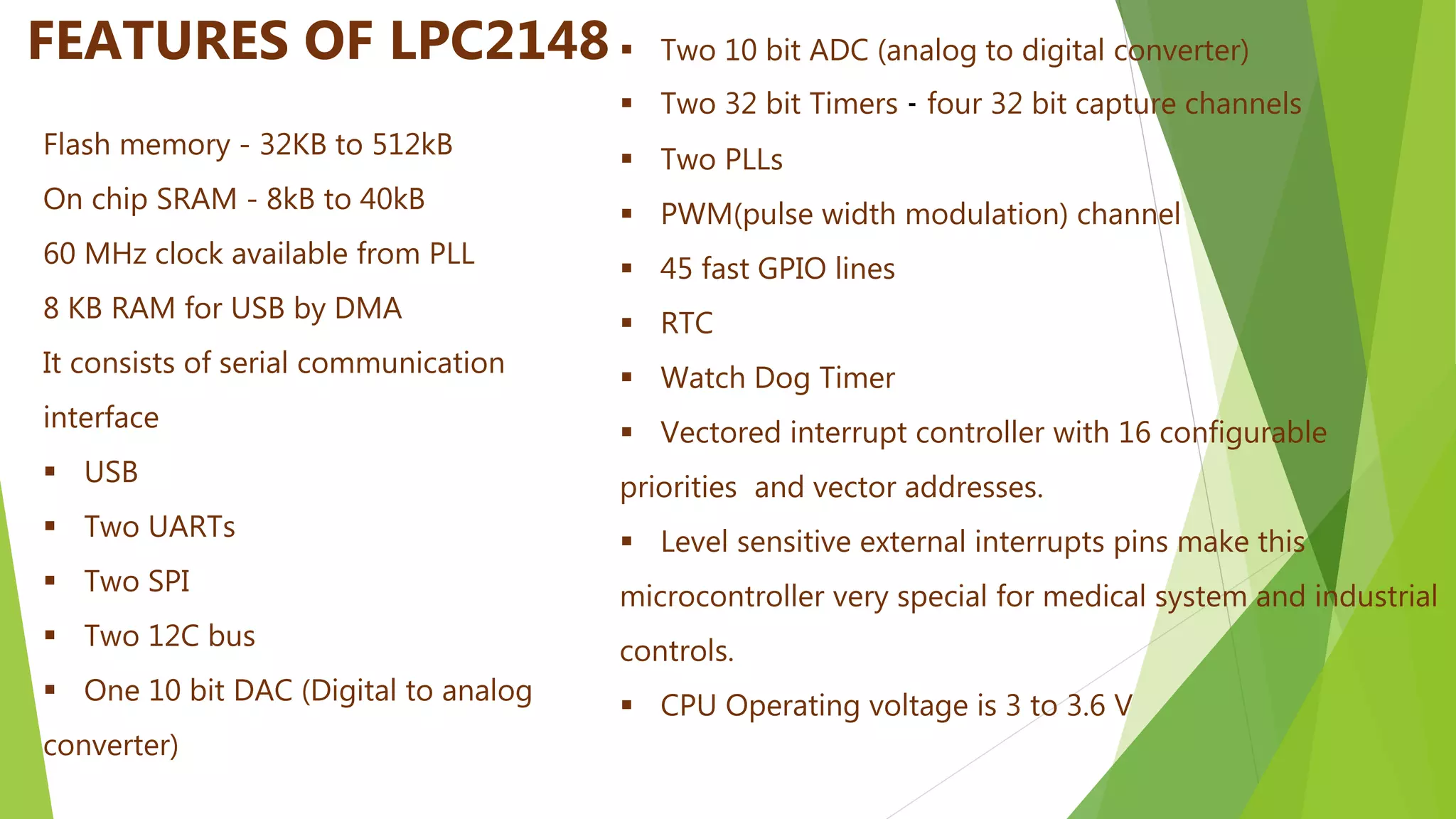 Ec8791 lpc2148 | PPTX