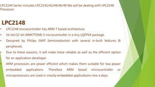 Ec8791 lpc2148 | PPTX
