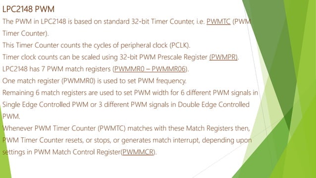 Ec8791 lpc2148 pwm | PPT