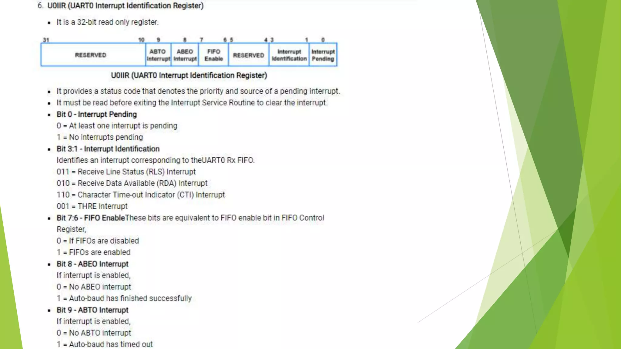 Ec8791 lpc2148 uart | PPTX
