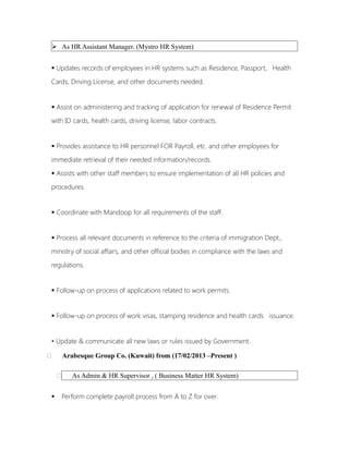 abd raheem's CV | DOC