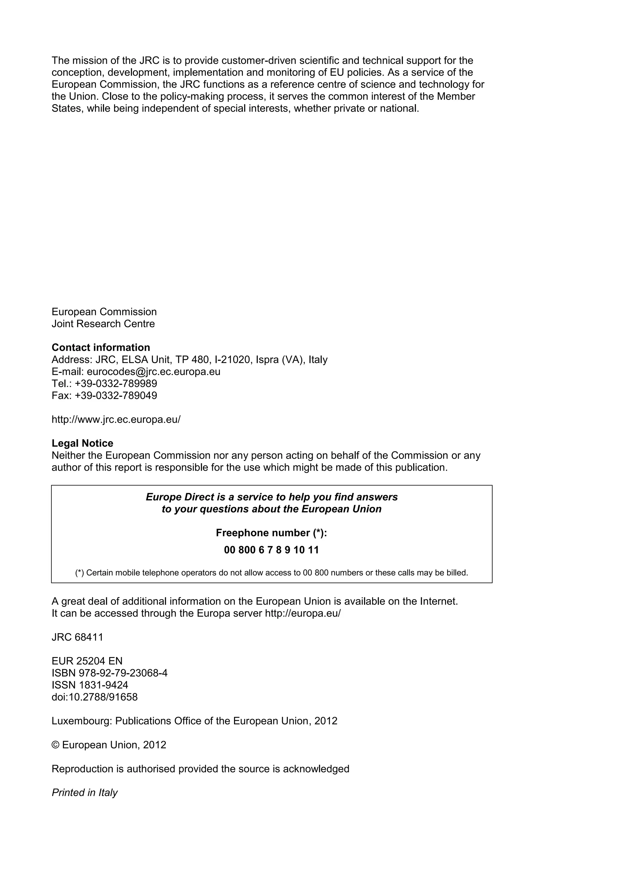 Ec8 seismic design_of_buildings-worked_examples | PDF