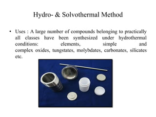 Catalyst Synthesis by Solvothermal Process (Ghanekar,Deshmukh)_Prof PN ...