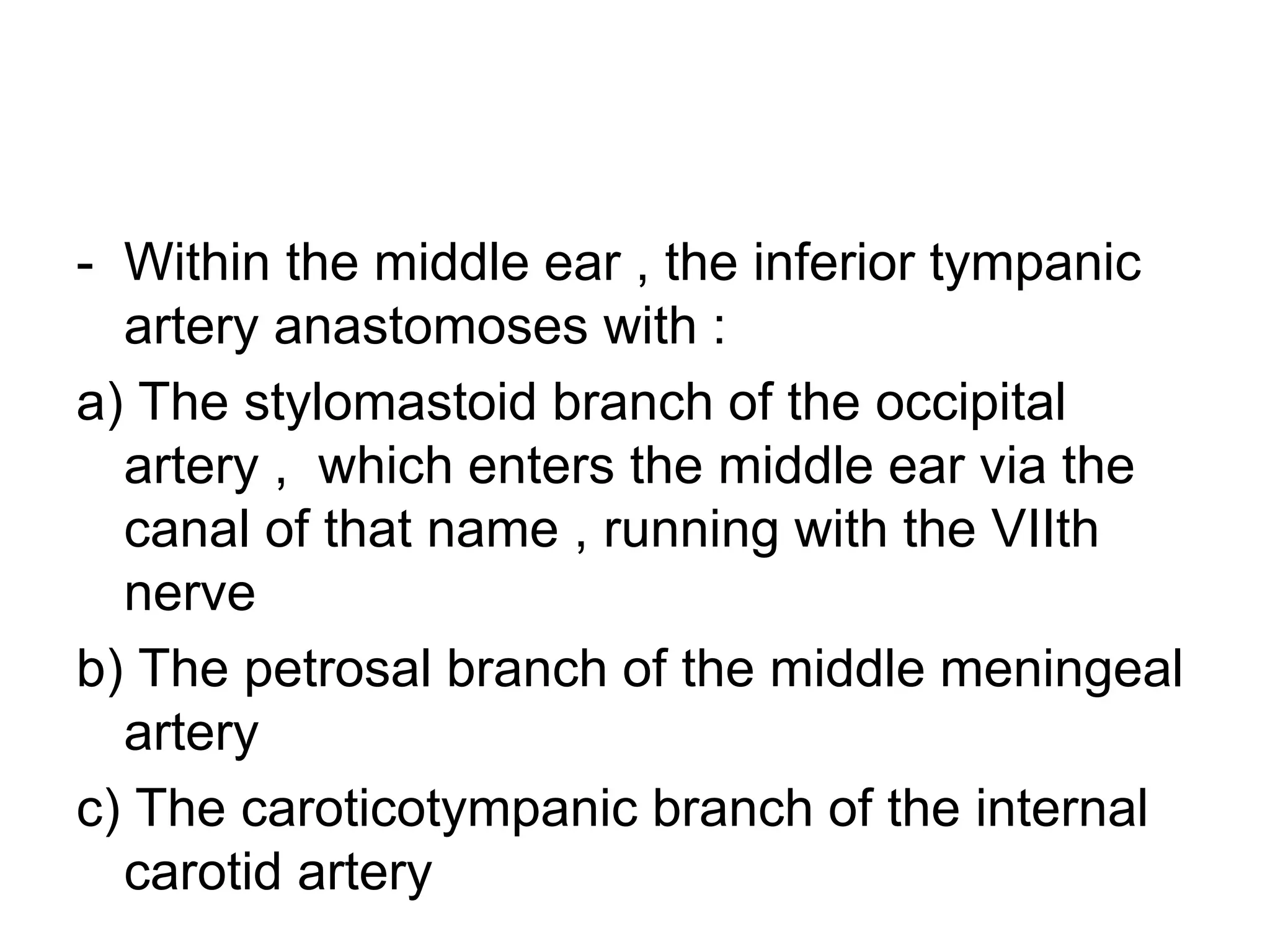 Anatomy of the external carotid artery (ECA) | PPT