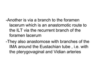 Anatomy of the external carotid artery (ECA) | PPT