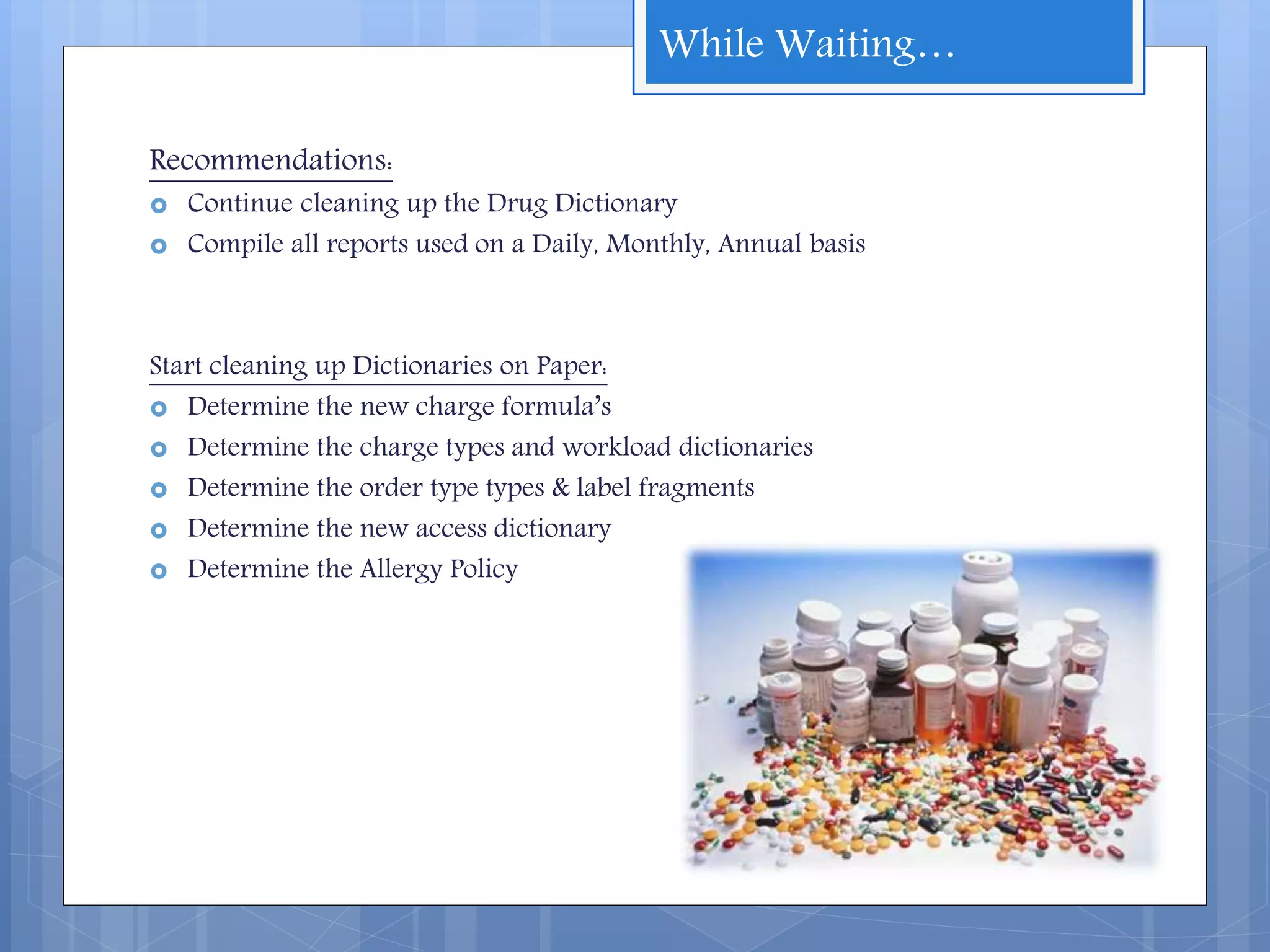 PHA MEDITECH DICTIONARY TRAINING FOLLOW-UP | PPTX