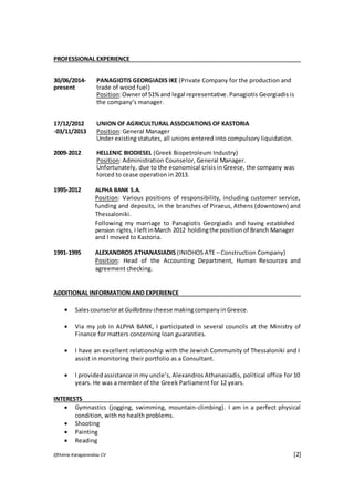 CV IN ENGLISH | DOCX