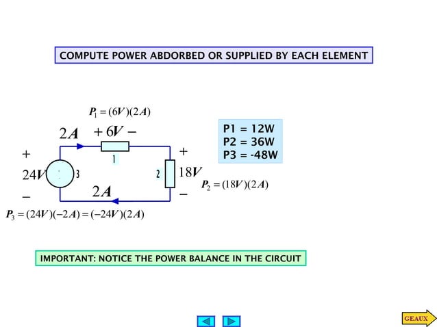 Electrical Circuit Analysis Ch 01 basic concepts | PPT