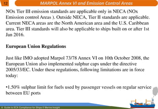 A Guide to Emission Control Areas (ECA) Compliance For Ships | PDF