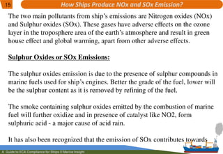 A Guide to Emission Control Areas (ECA) Compliance For Ships | PDF