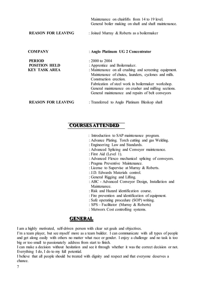 CV BARRY BURGER.24-02-2015 | PDF