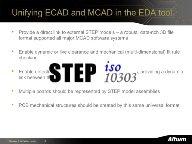 ECAD-MCAD Presentation 2011 | PPT