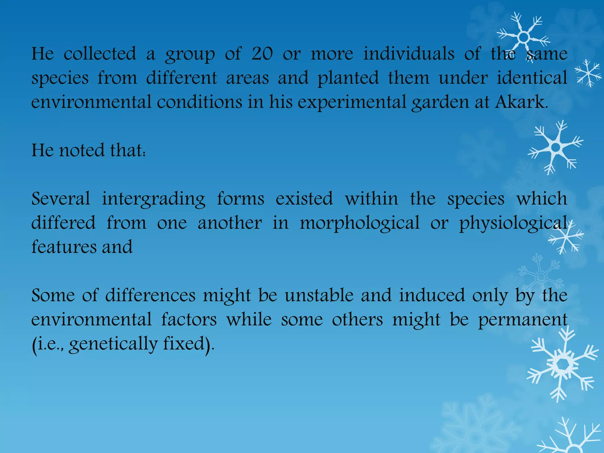Ecads and ecotypes | PPTX