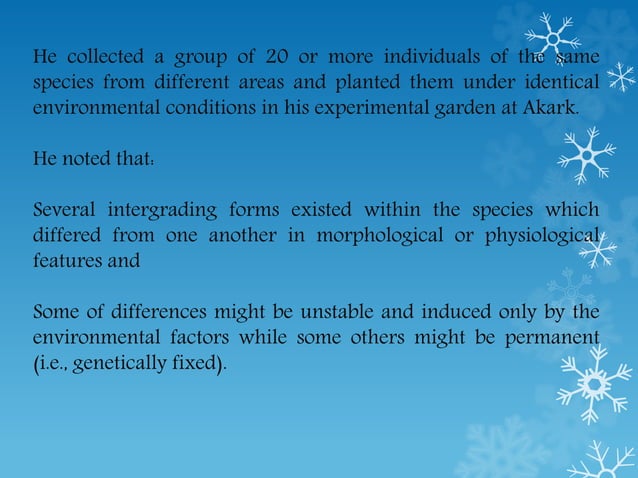 Ecads and ecotypes | PPTX