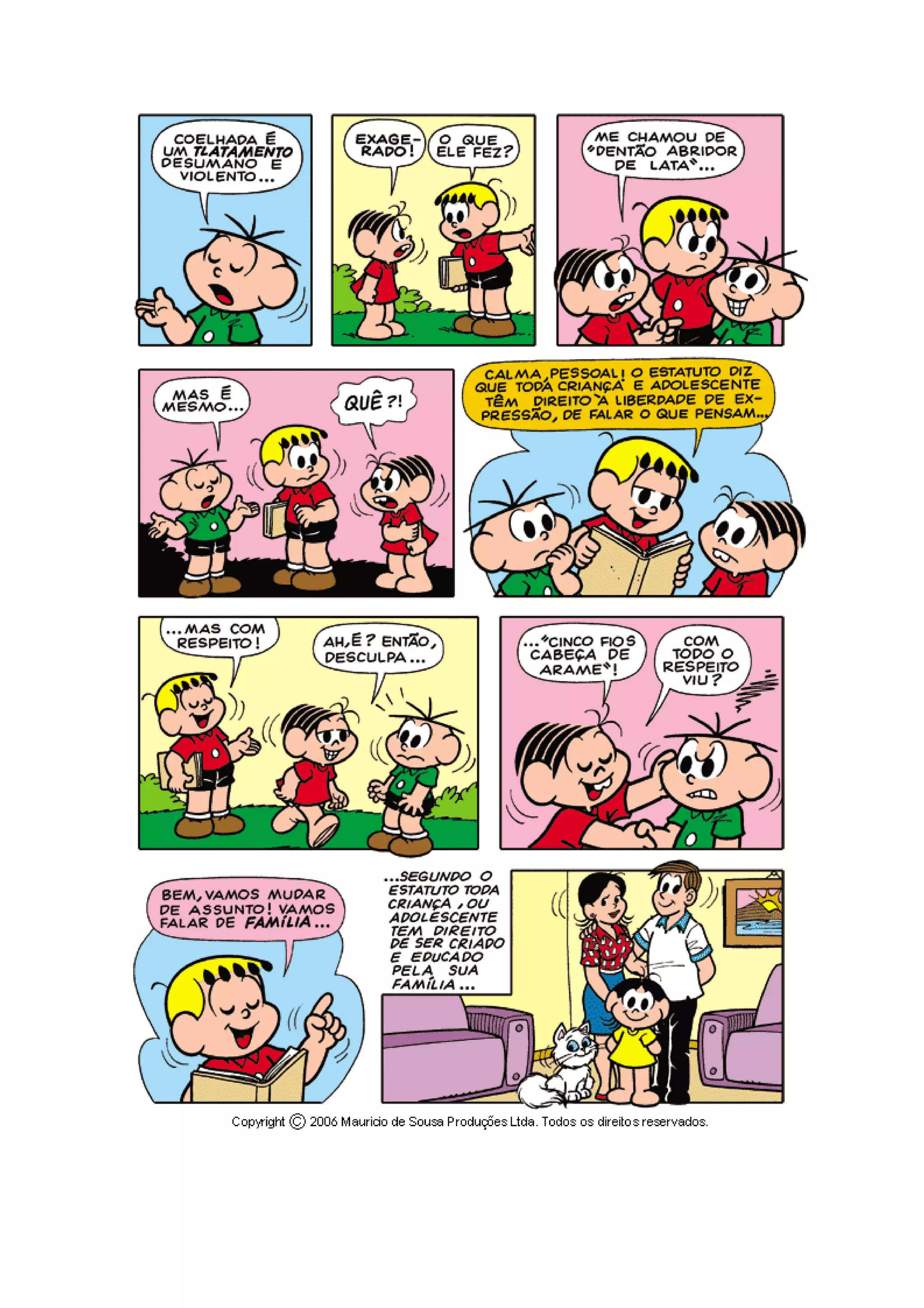 Eca em quadrinhos_turma_da_monica | PDF