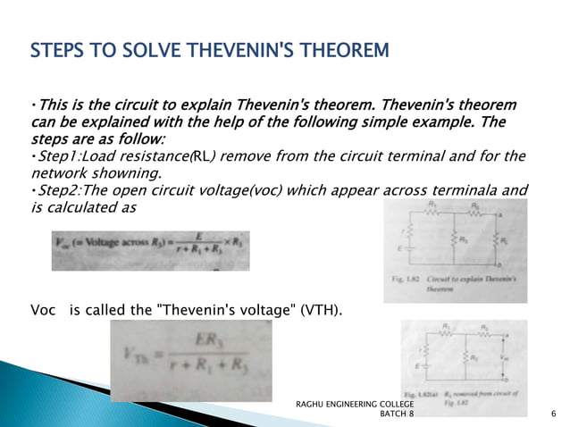 Eca on nortons and thevenins theoren and matlab simulation | PPTX