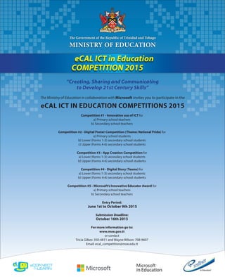 eCAL ICT in Education COMPETITION 2015 | PDF