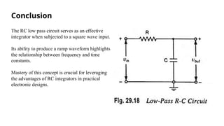 LOW PASS FILTER AND CIRCUIT DIAGRAM.pptx