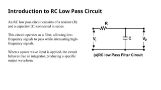 LOW PASS FILTER AND CIRCUIT DIAGRAM.pptx