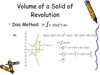 Application of Integrals | PPT