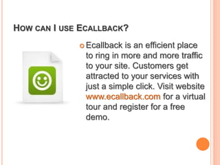 Ecallback | PPTX