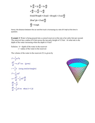 Calculus Final Review Joshua Conyers | PDF