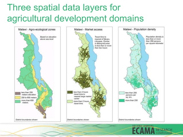 Identifying Geospatial zones to guide agricultural development planning ...