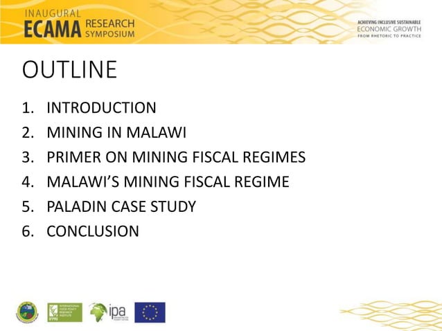 Resource nationalism and mining fiscal regime in Malawi: Revenue volatility and trade offs by ...