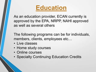 ECAN, Introduction | PPT