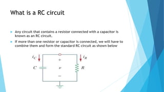 Electric circuit analysis 1 series RC circuit explanation presentation ...