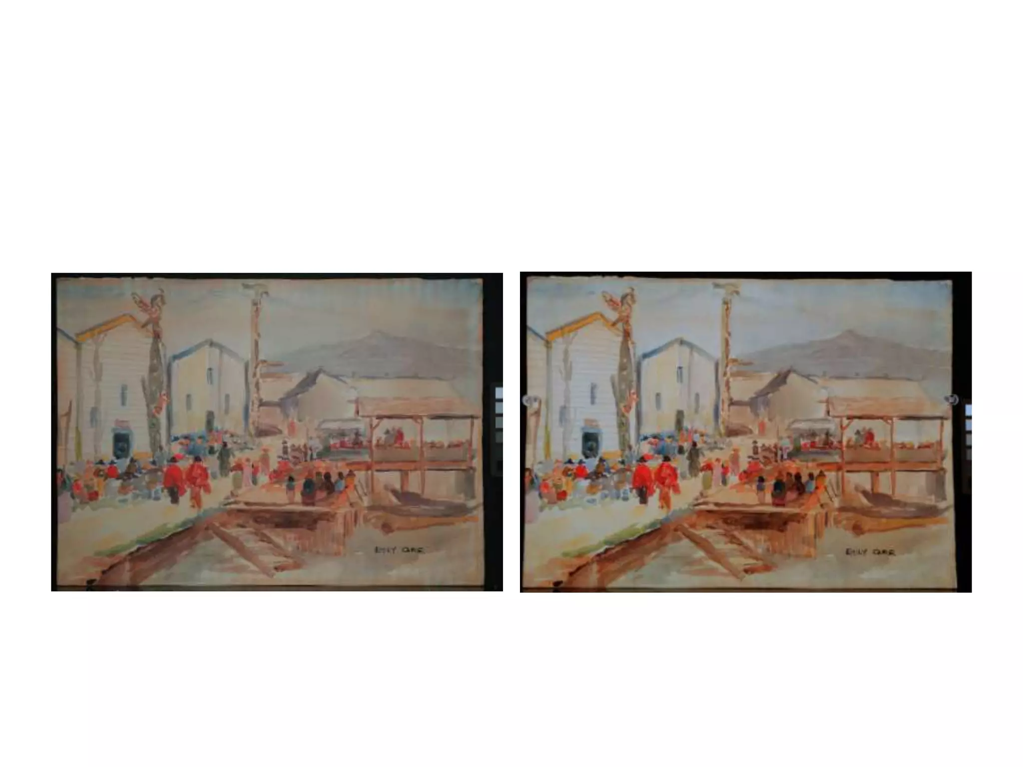 corrugated cardboard damage, before and after | PPTX
