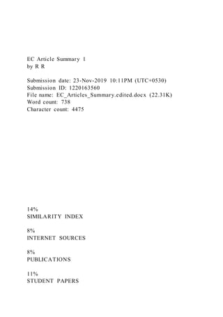 EC Article Summary 1by R RSubmission date 23-Nov-2019 1 | DOCX