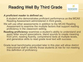 Literacy Plan - E Carver County Schools | PPT