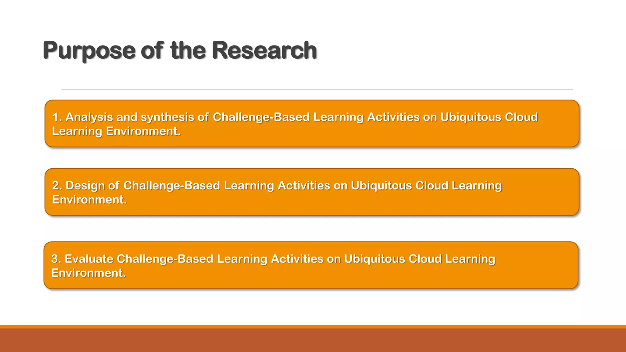 Design of Challenge-Based Learning Activities on Ubiquitous Cloud Learning Environment | PDF