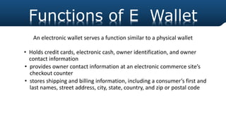 Ecash and ewallet | PPT