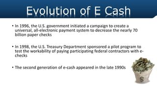 Ecash and ewallet | PPT