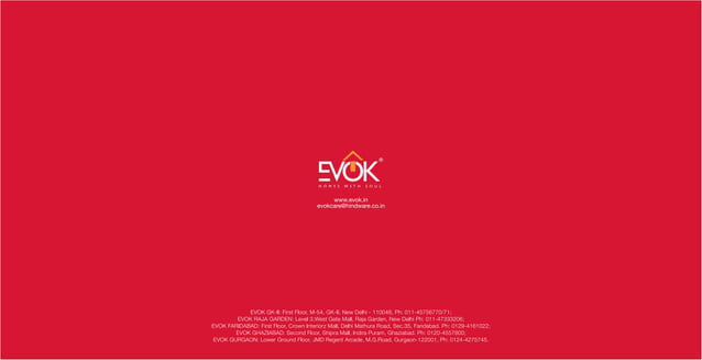 Evok - Modular Kitchen Catalogue | PDF