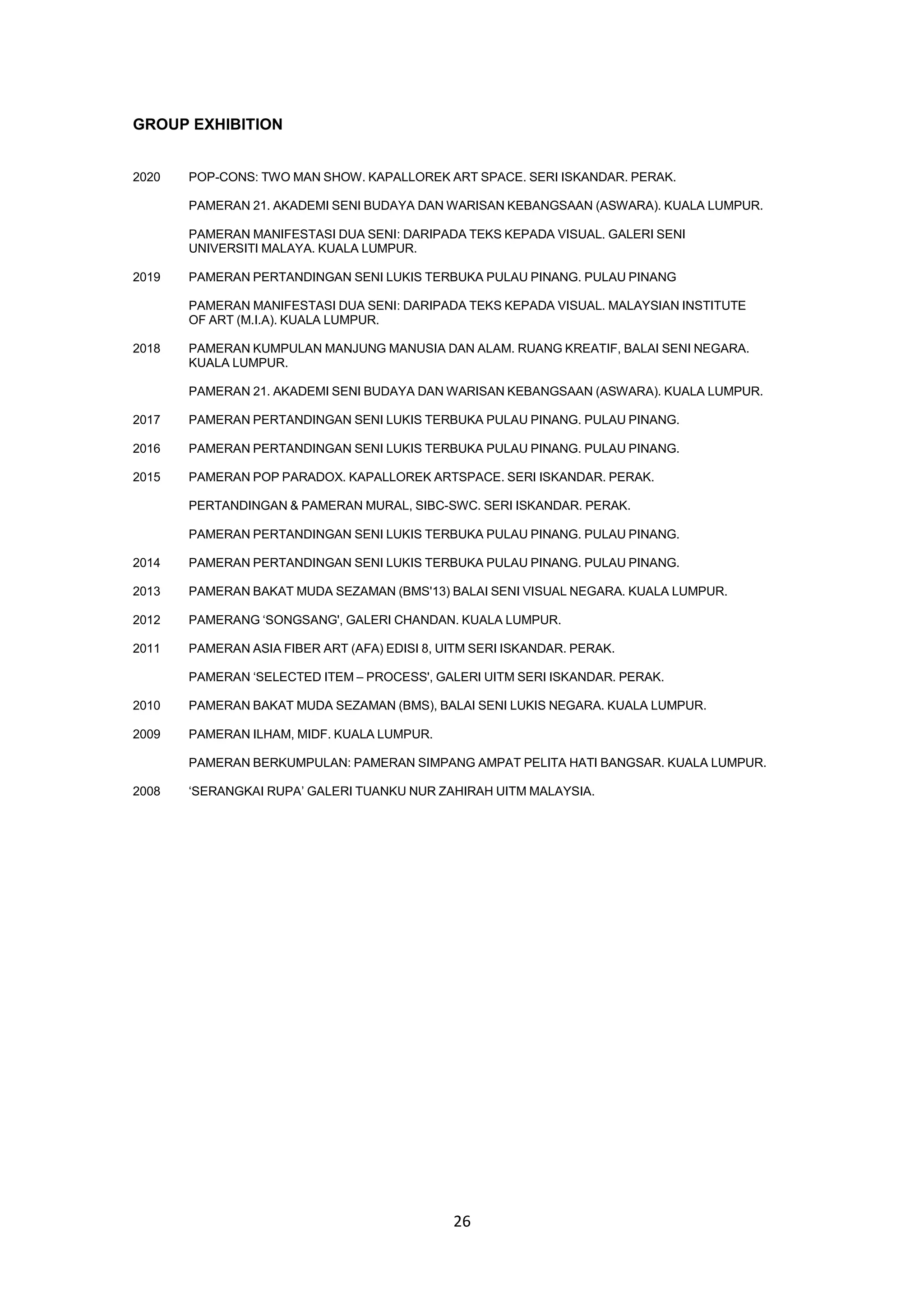 POP-CONS Two Man Show Exhibition Kapallorek Art Space | PDF