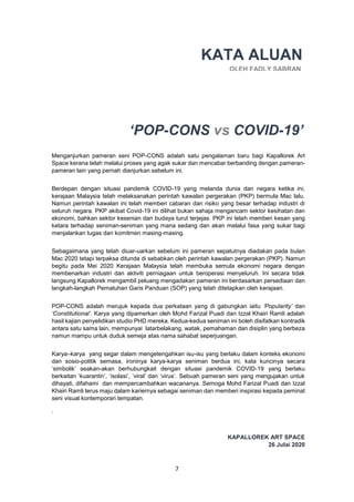 POP-CONS Two Man Show Exhibition Kapallorek Art Space | PDF