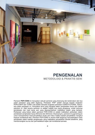 POP-CONS Two Man Show Exhibition Kapallorek Art Space | PDF