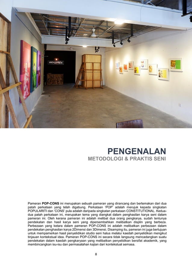 POP-CONS Two Man Show Exhibition Kapallorek Art Space | PDF