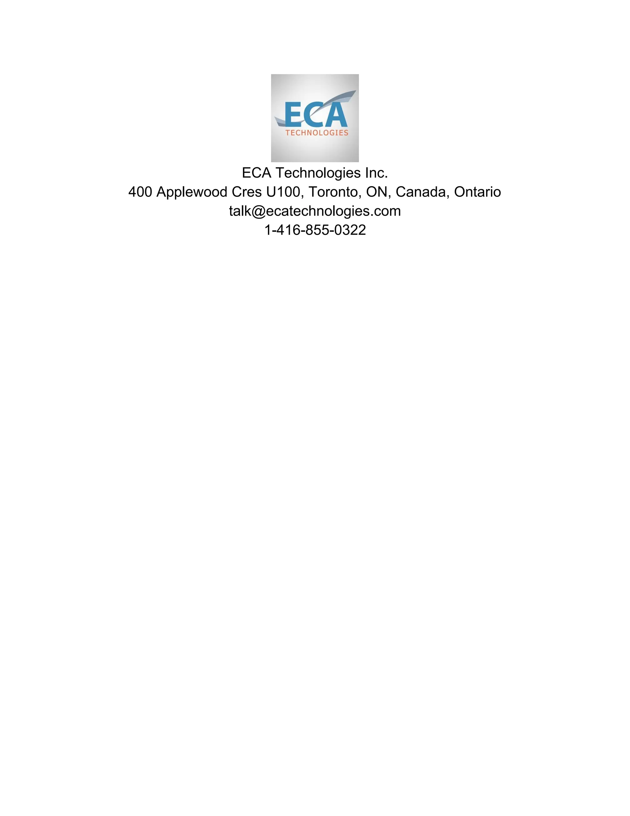 ECA Technologies Inc. ecatechnologies.com.docx