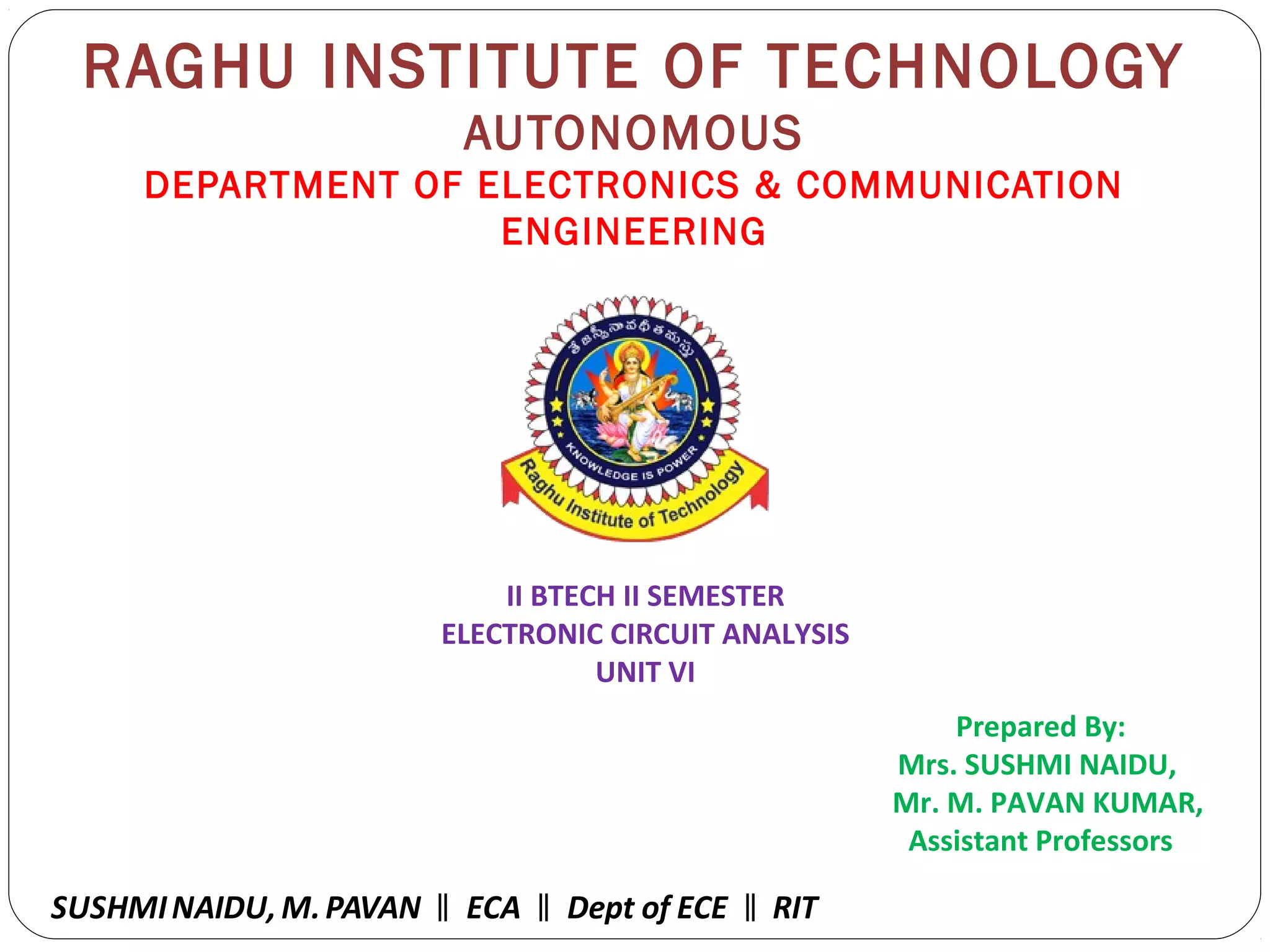 Eca unit 6 | PPT