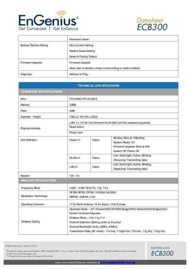 ECB300 engenius
