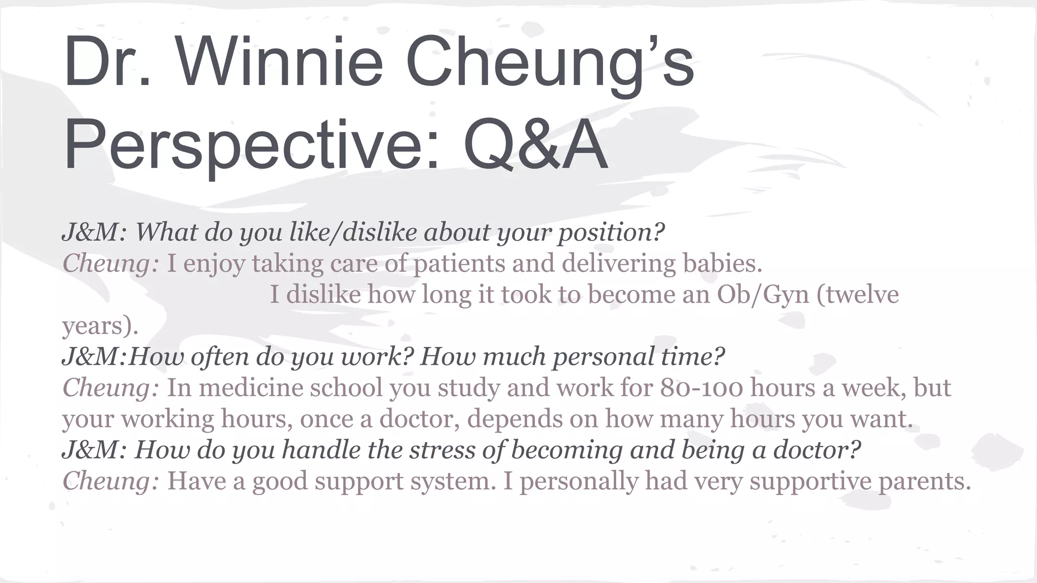 SYEP doctors interview | PPT